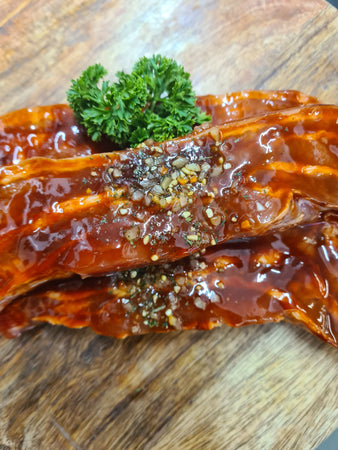 PLUM PORK SPARE RIBS | Southside Quality Meats